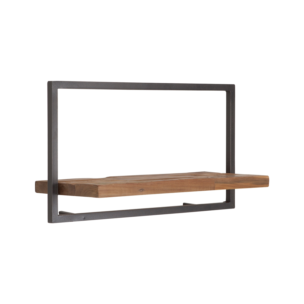 Wandplank hout B65 x D25 x H35 cm | DEBA Meubelen