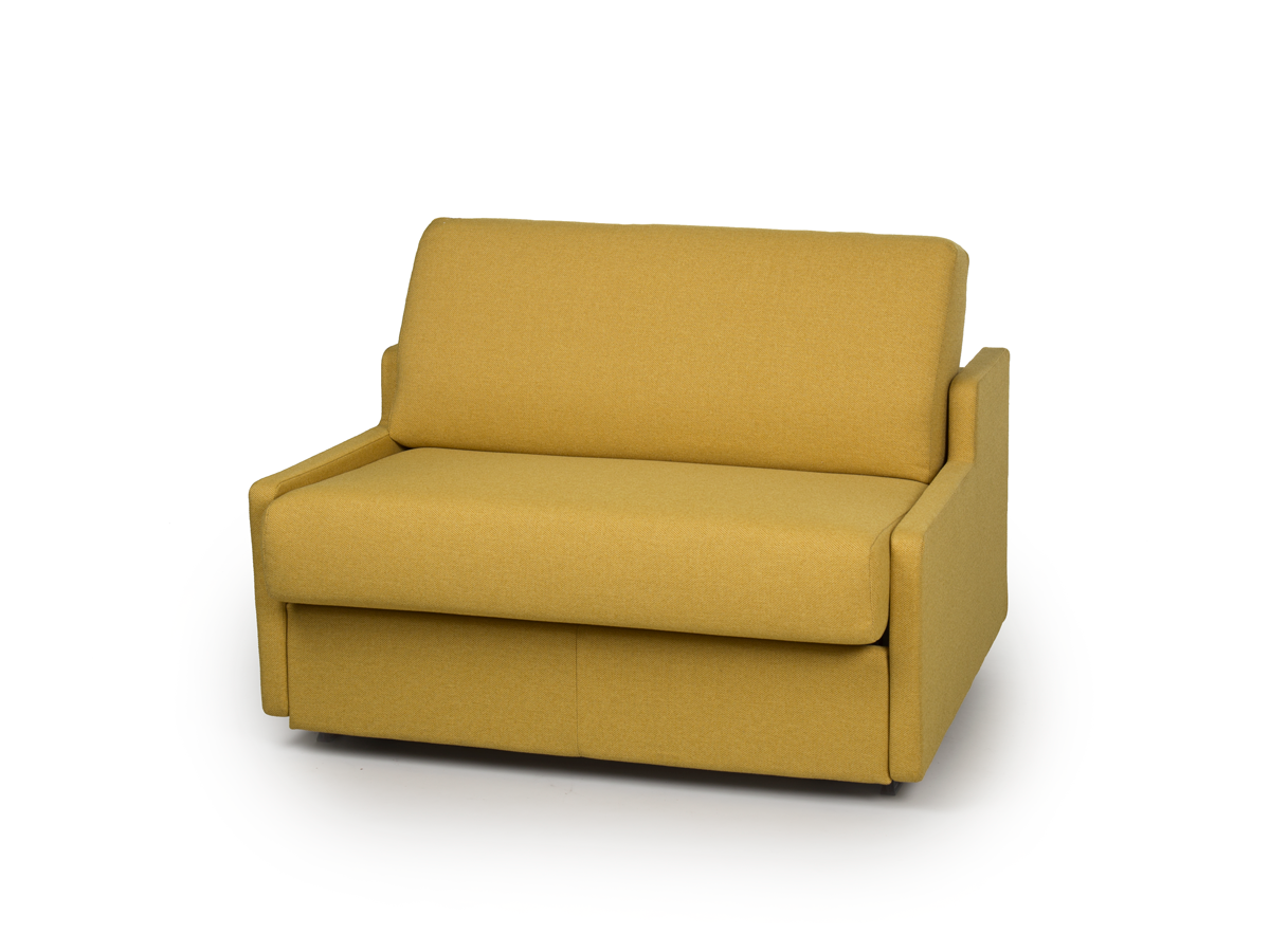 Zetelbed EMANTI - Aristo Oker geel B85 x D116 x H100 cm | DEBA Meubelen