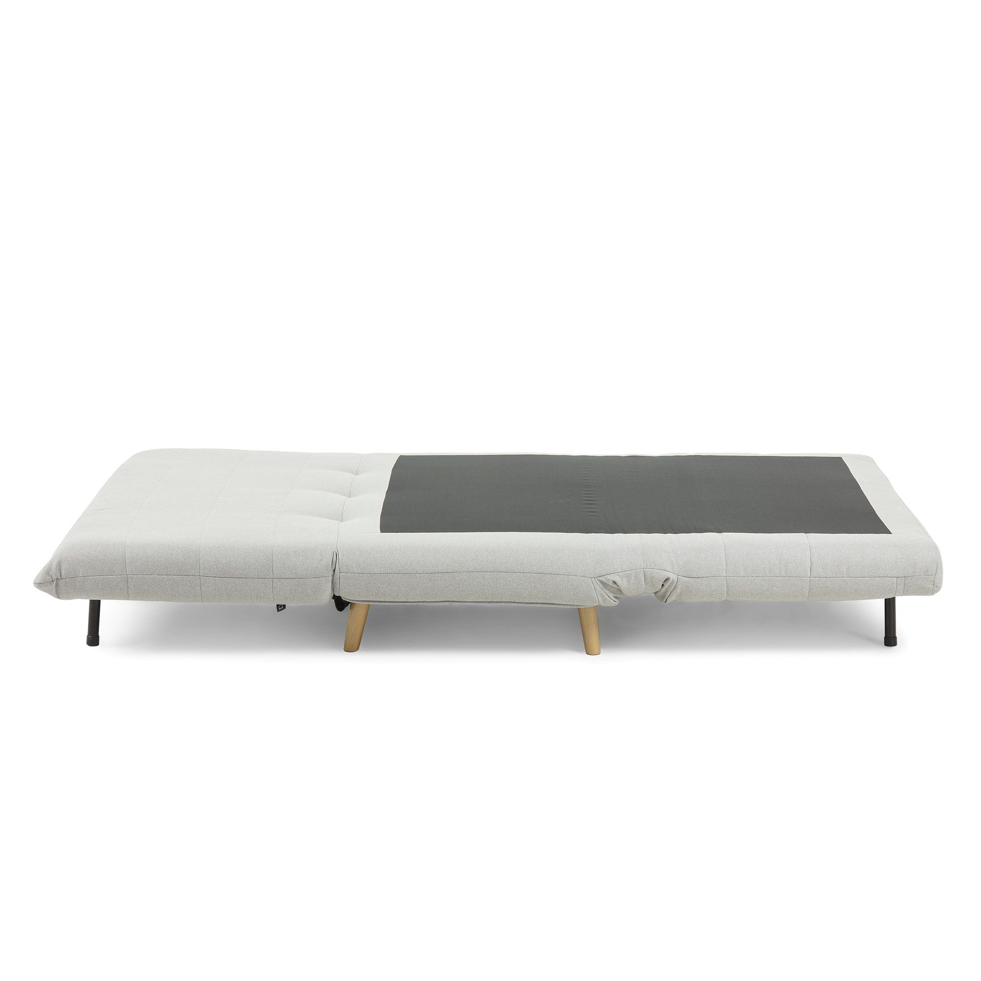 Zetelbed SUSAN - lichtgrijs lichtgrijs B107 x D91 x H84 cm | DEBA Meubelen