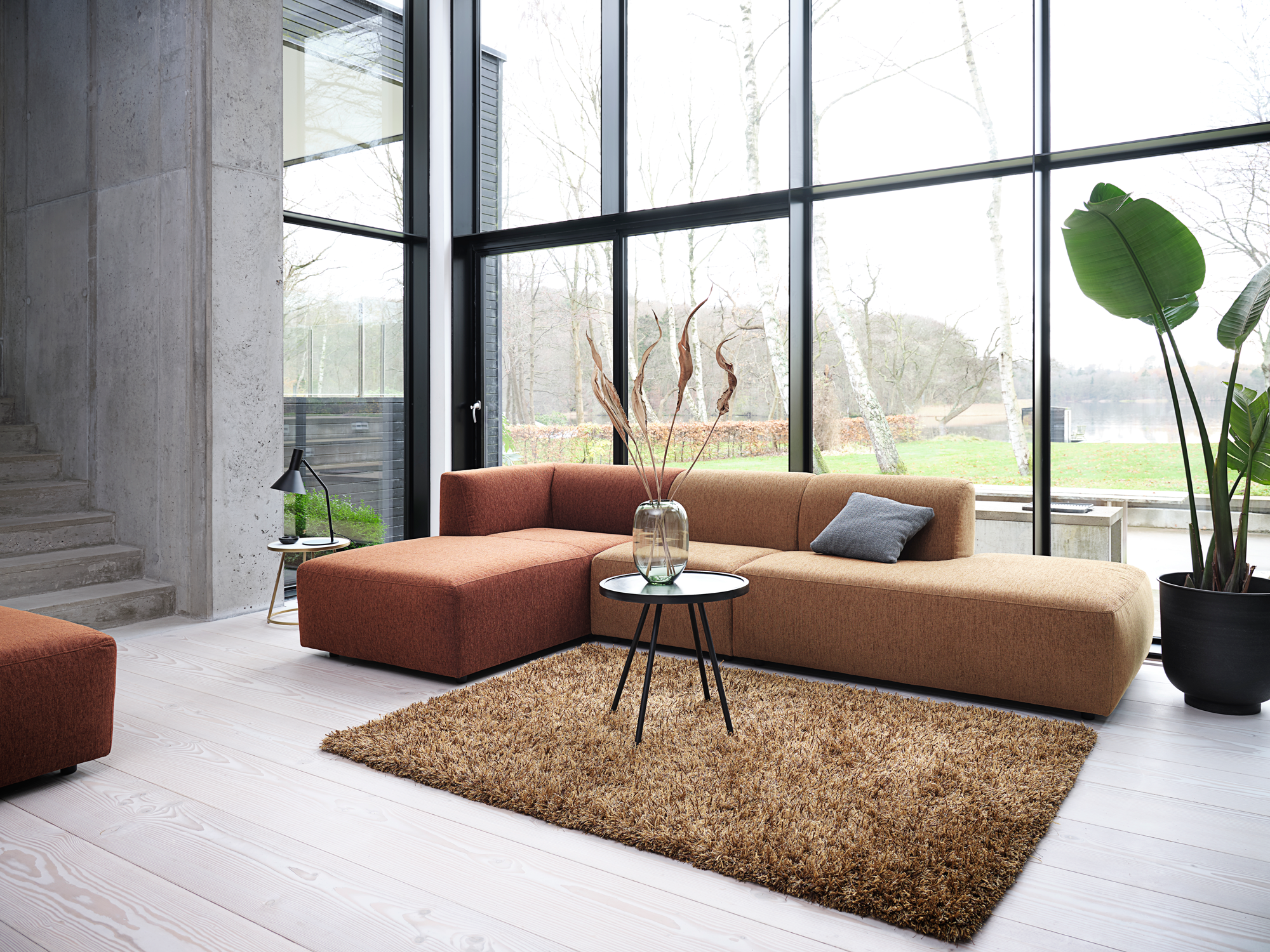 Theca zetel Reggello multicolor B309 x D180/95 cm | DEBA Meubelen