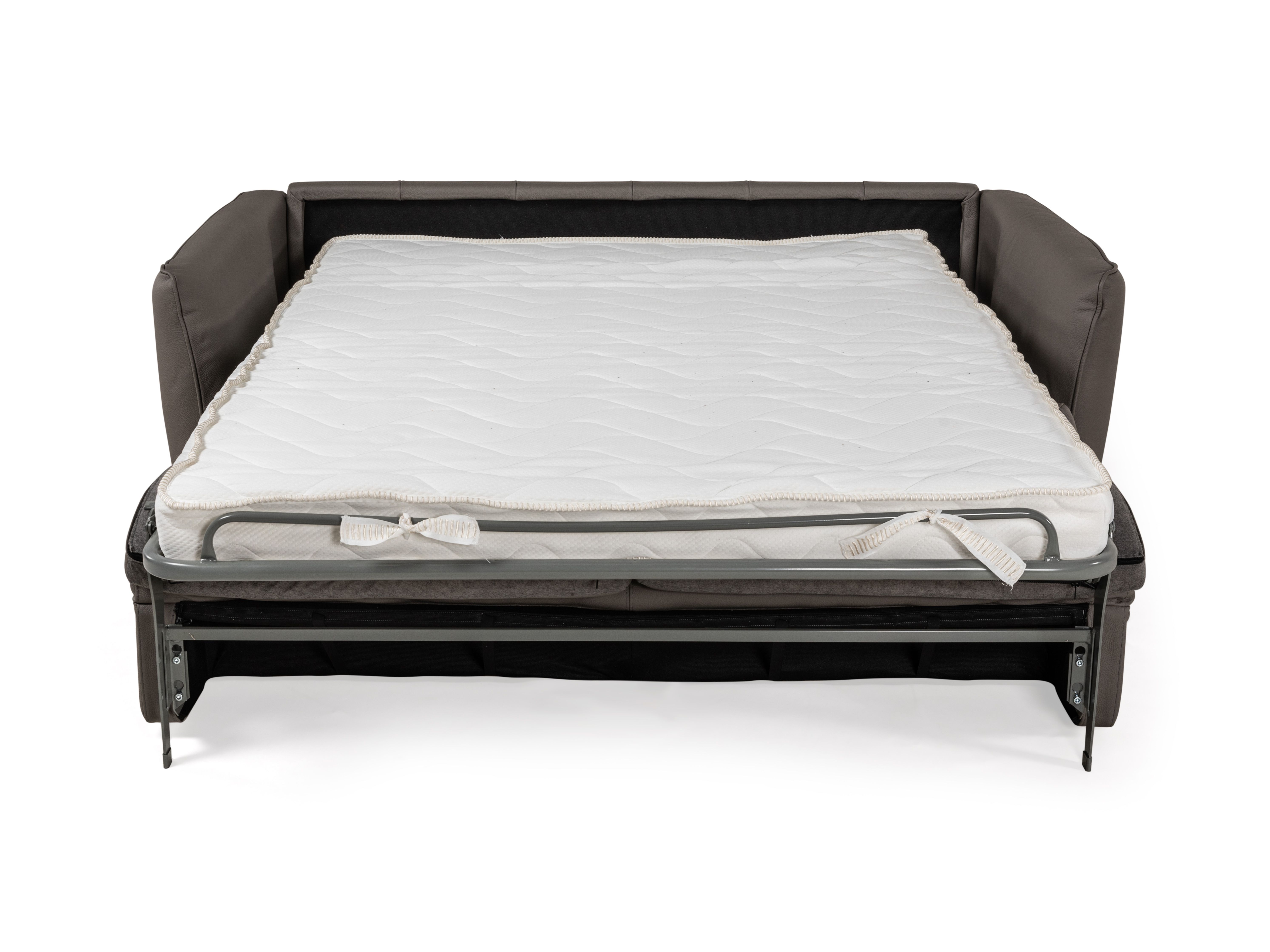 Richter Design zetelbed Biarritz leder beige B194 x D101/210 x H84 ...