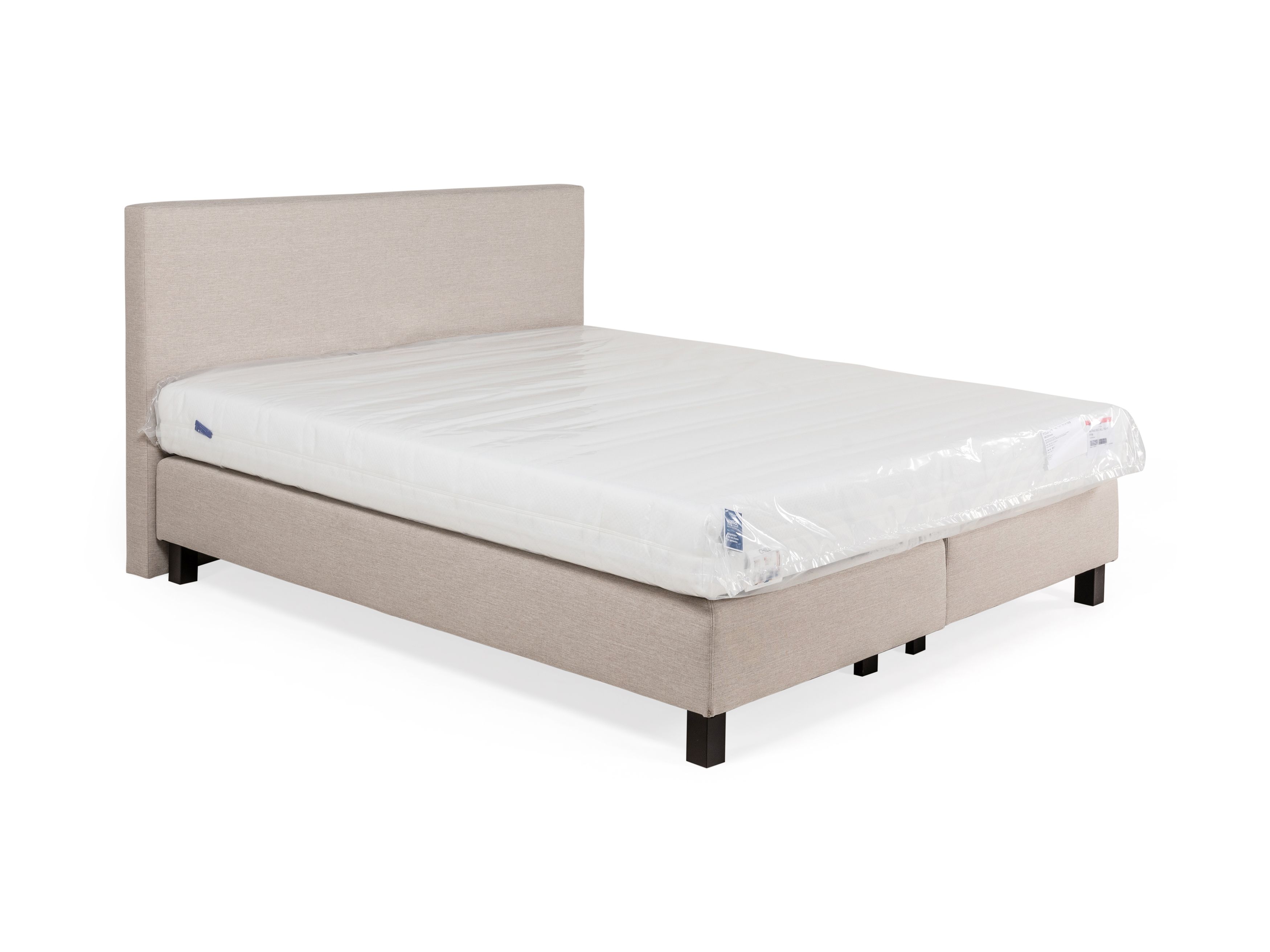 Revor boxspring Be-Chill modern beige b180 x d200 x h105 cm | DEBA Meubelen
