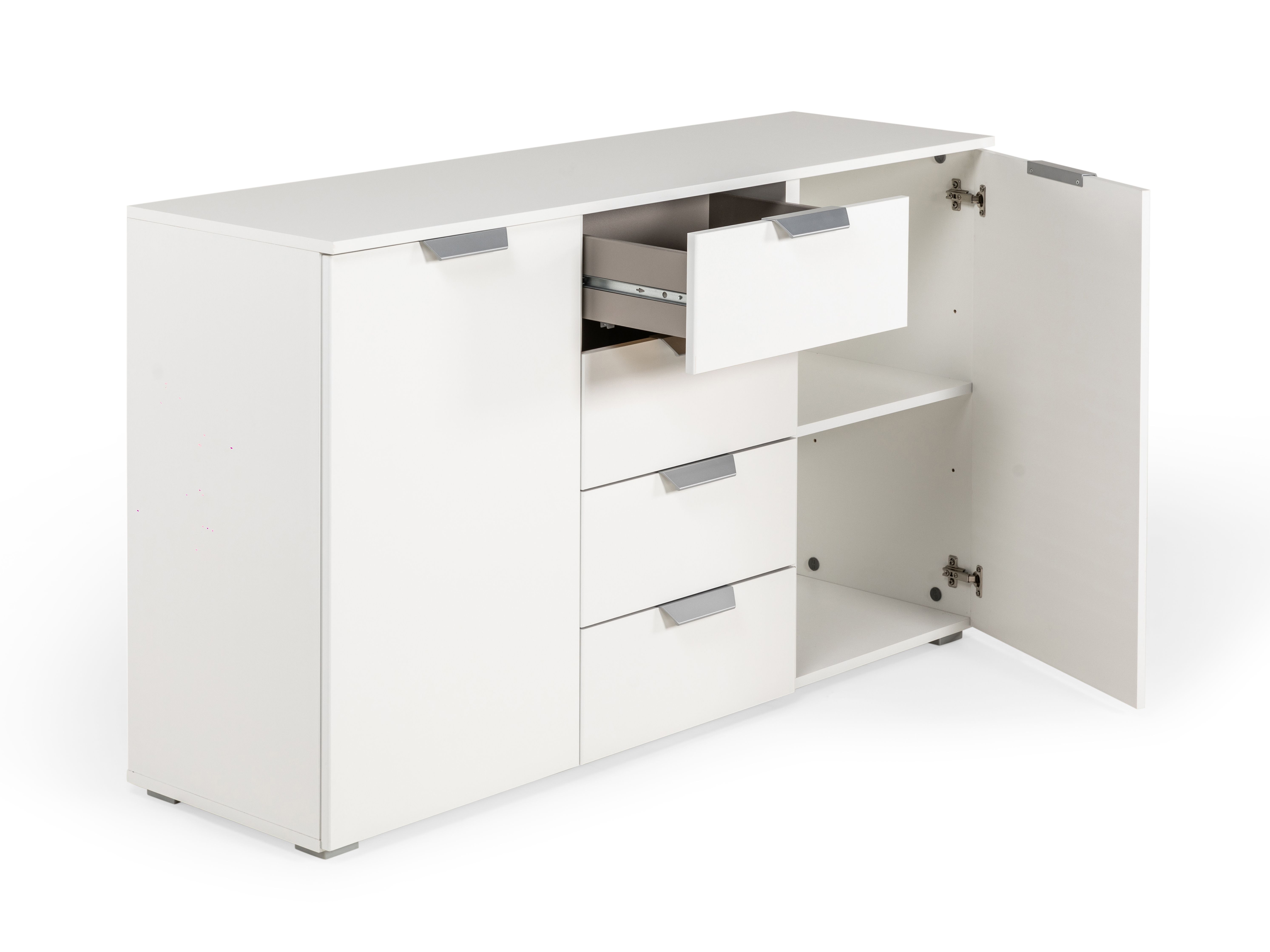 Rauch Aditio commode wit wit B140 x D42 x H81 cm | DEBA Meubelen