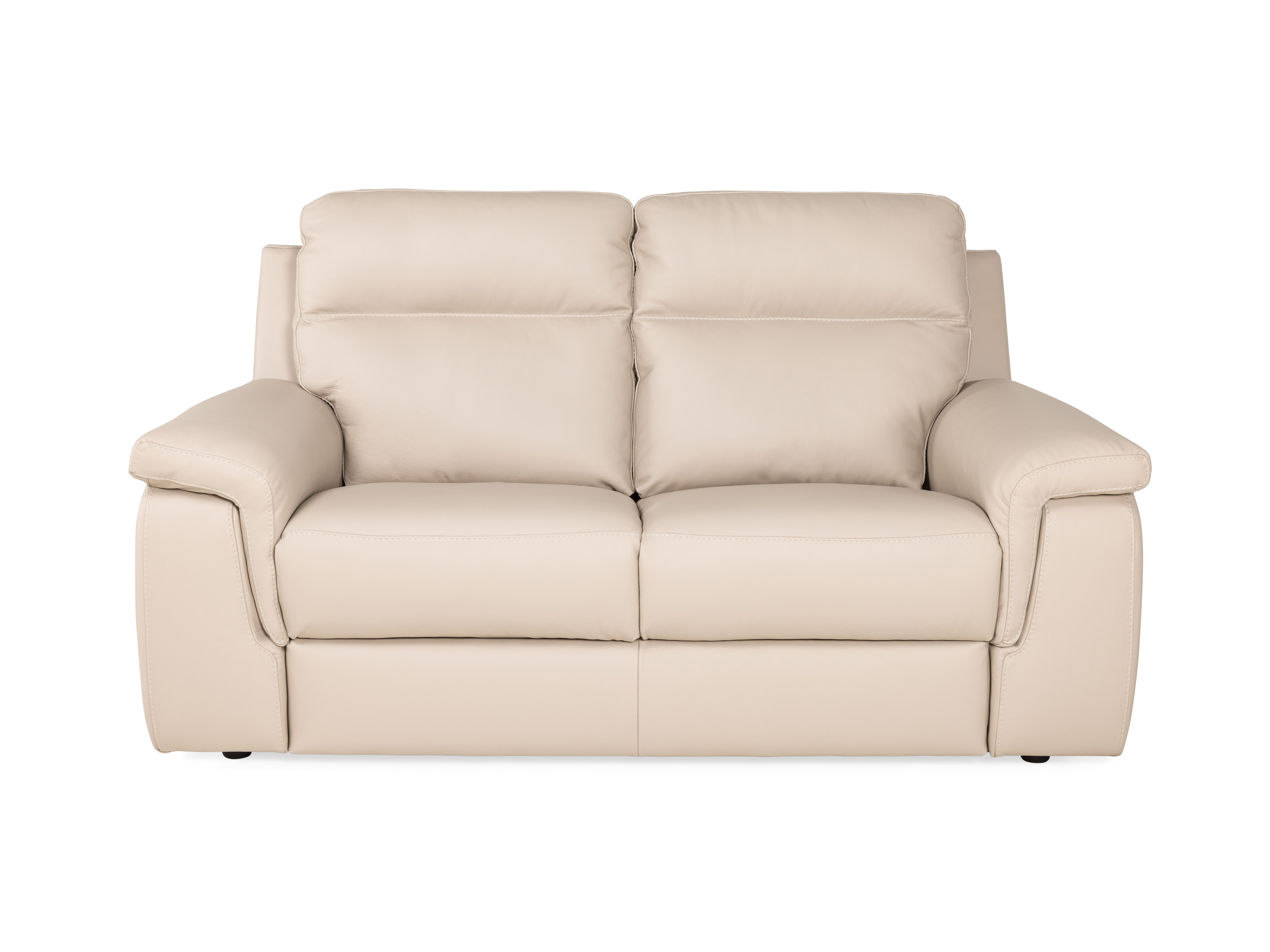 Nicoletti Home Alan 2-zit leder beige beige B175 x D94 x H99 cm | DEBA ...