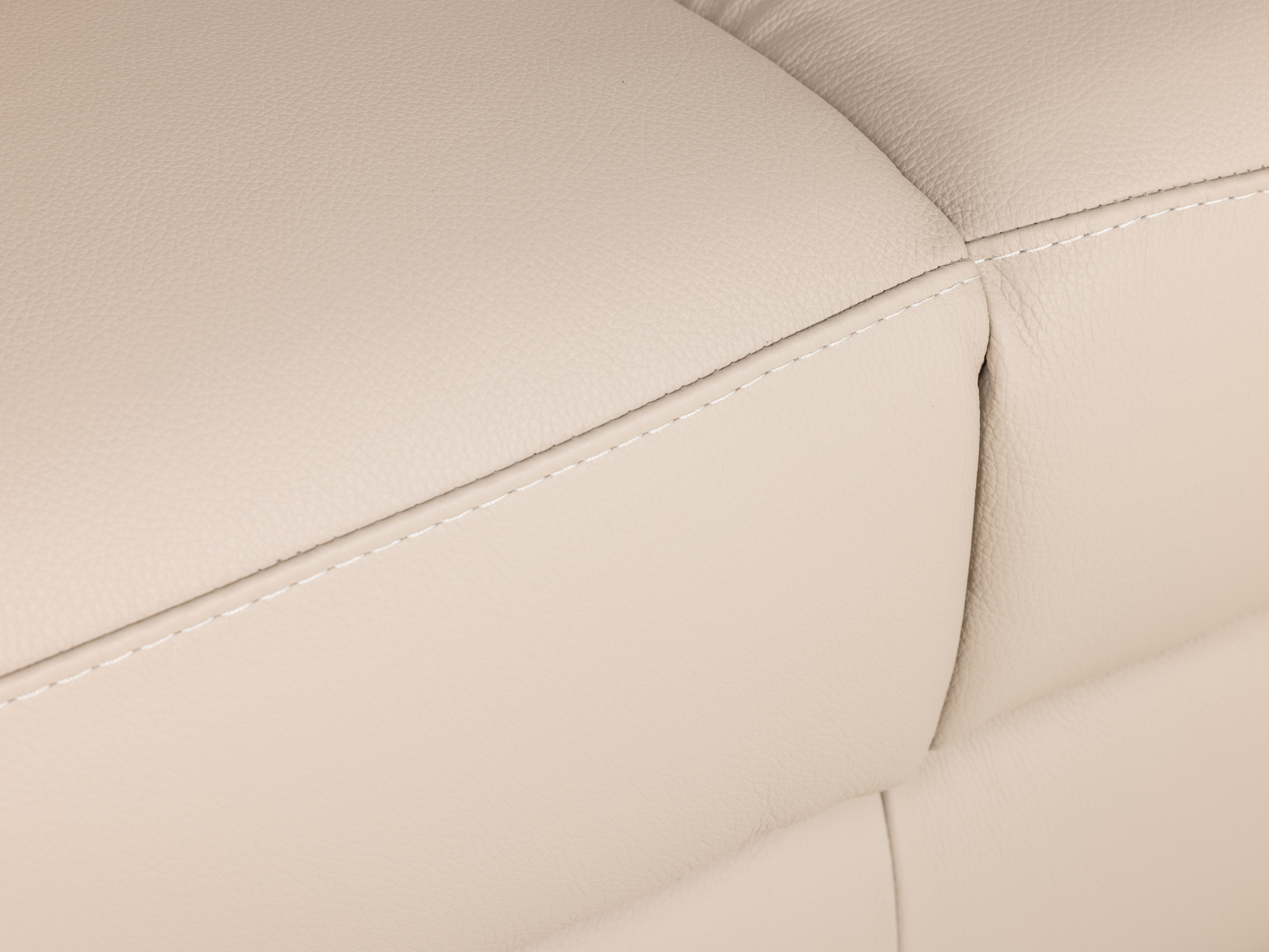 Nicoletti Home Alan 2-zit leder beige beige B175 x D94 x H99 cm | DEBA ...