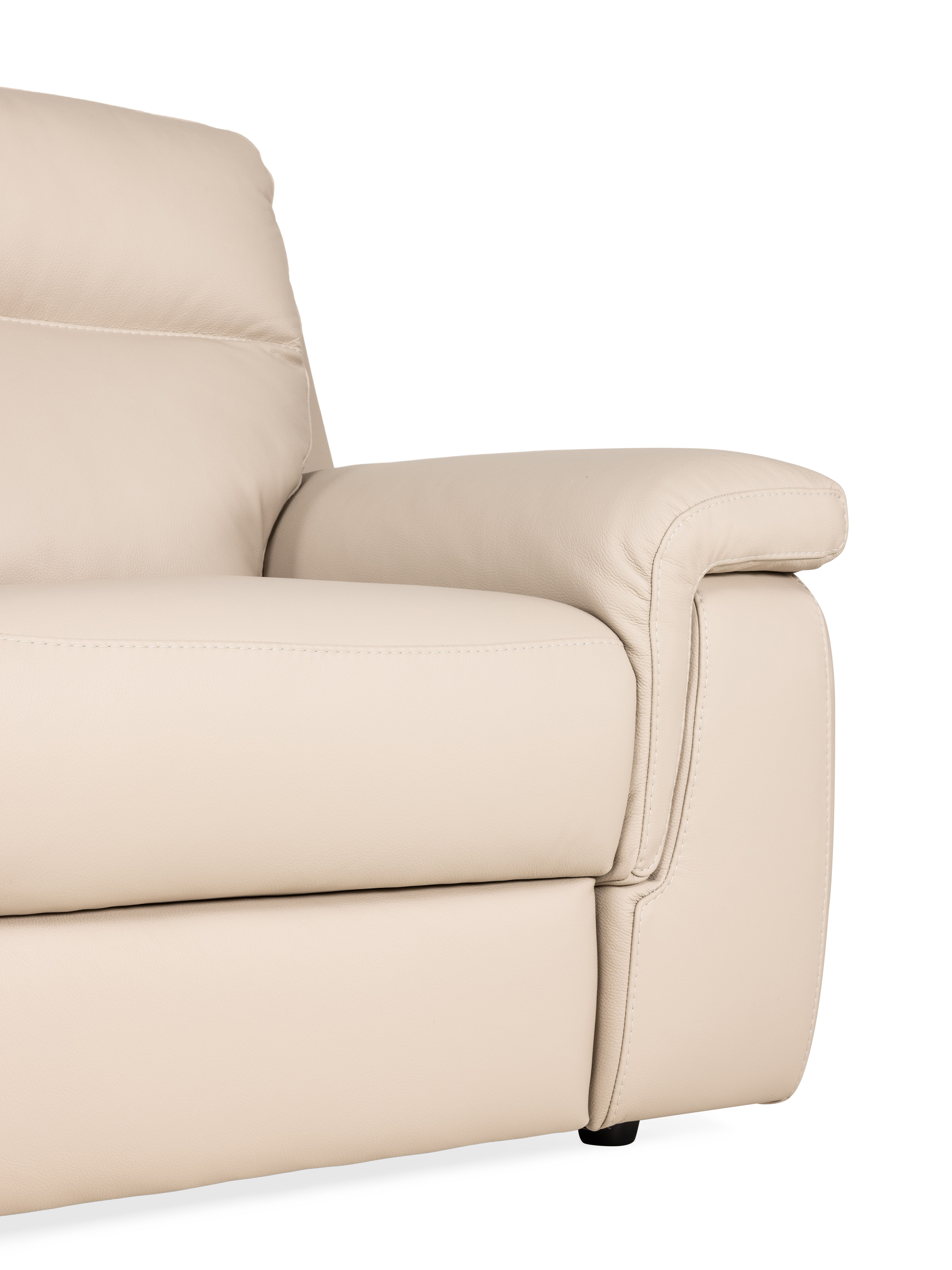 Nicoletti Home Alan 2-zit leder beige beige B175 x D94 x H99 cm | DEBA ...