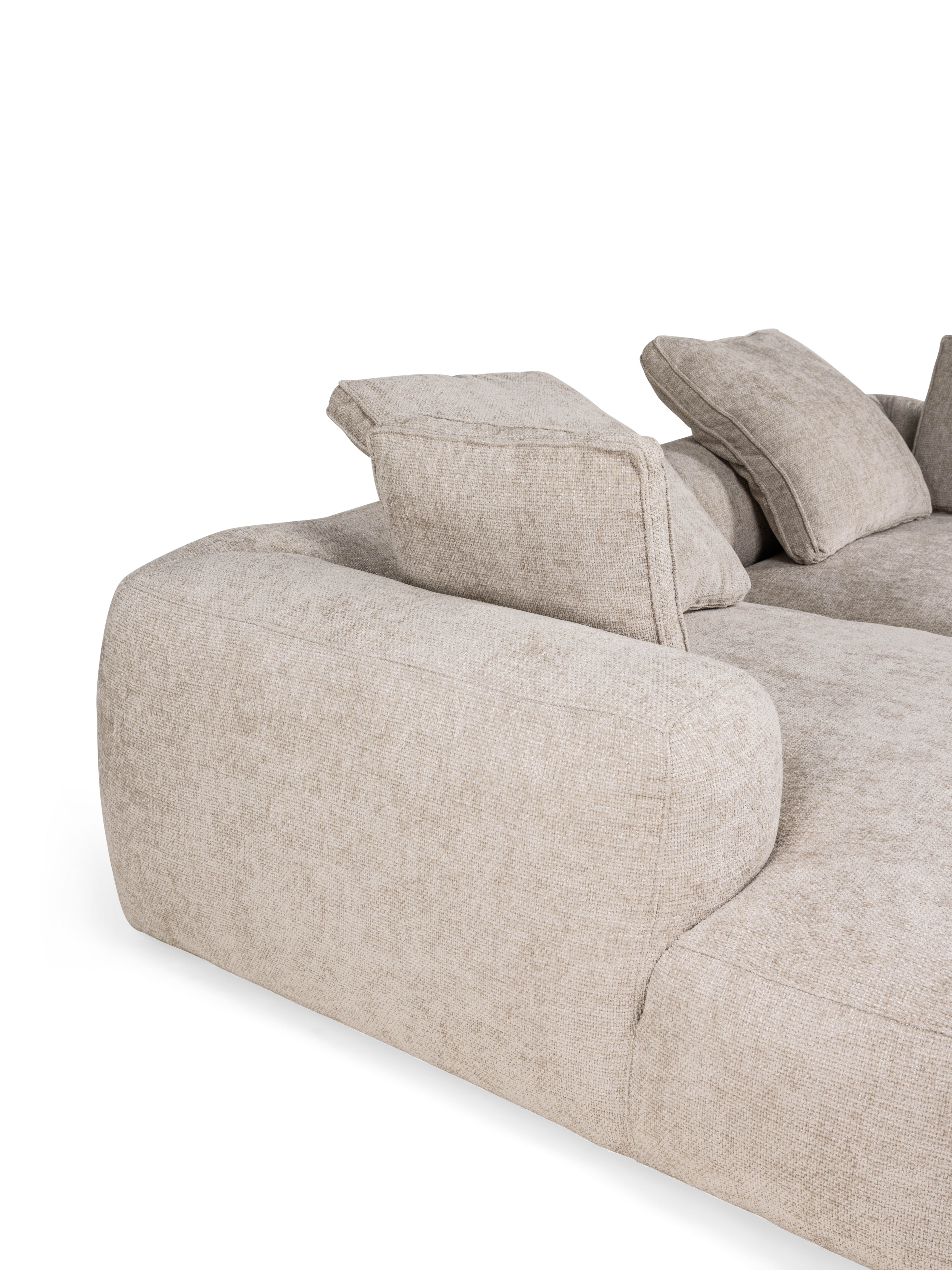 Richter Young Design Body hoekzetel beige beige B300 x D122/175 x H70 cm | DEBA Meubelen