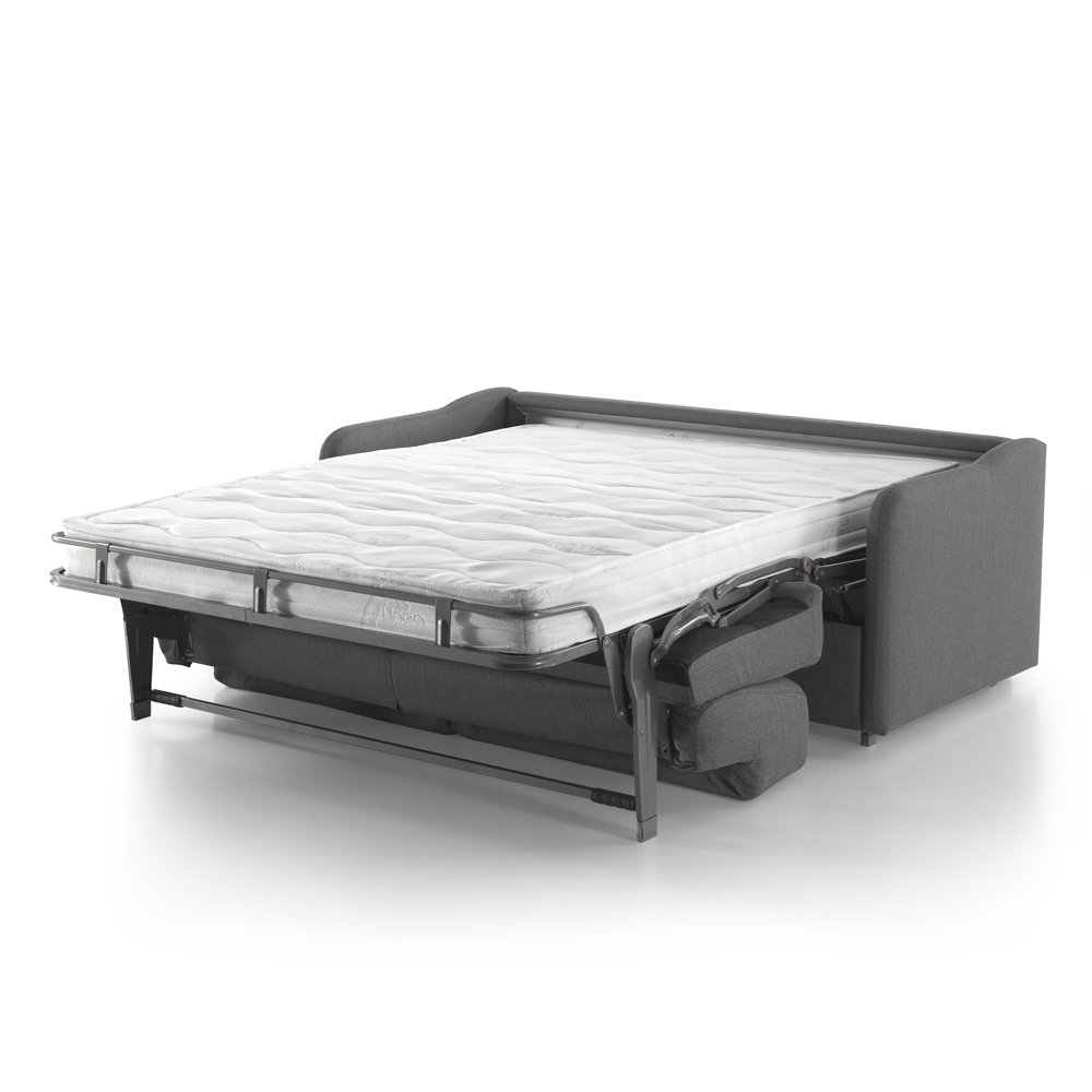 Zetelbed CLICK - Cat. A grijs b181 x d96 x h85 cm | DEBA Meubelen