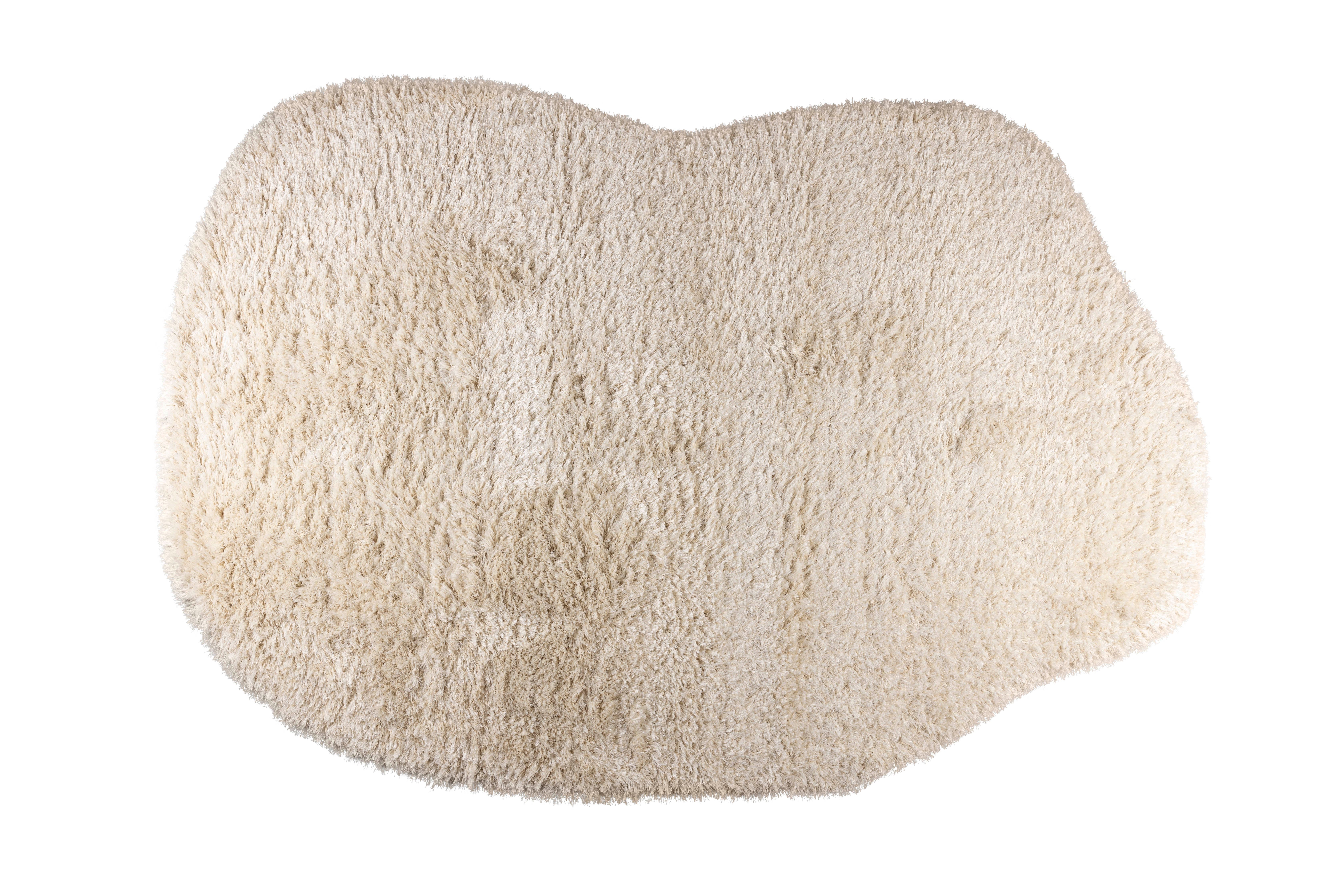 Zuiver Tasty tapijt wit organisch hoogpolig wit b200 x d290 cm | DEBA ...