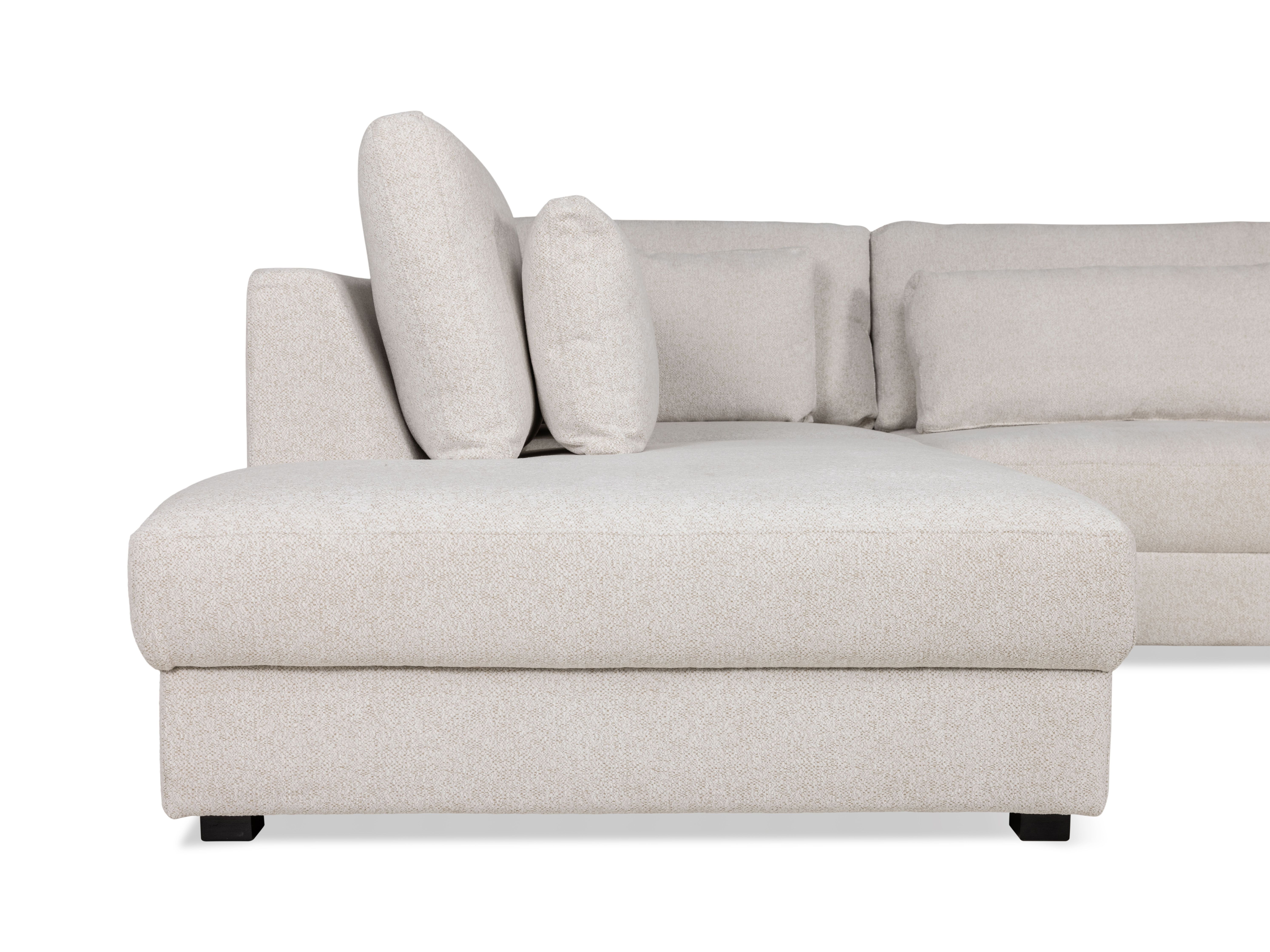 Richter Design Linea hoekzetel beige beige B449 x D223/110/163 x H85 cm ...