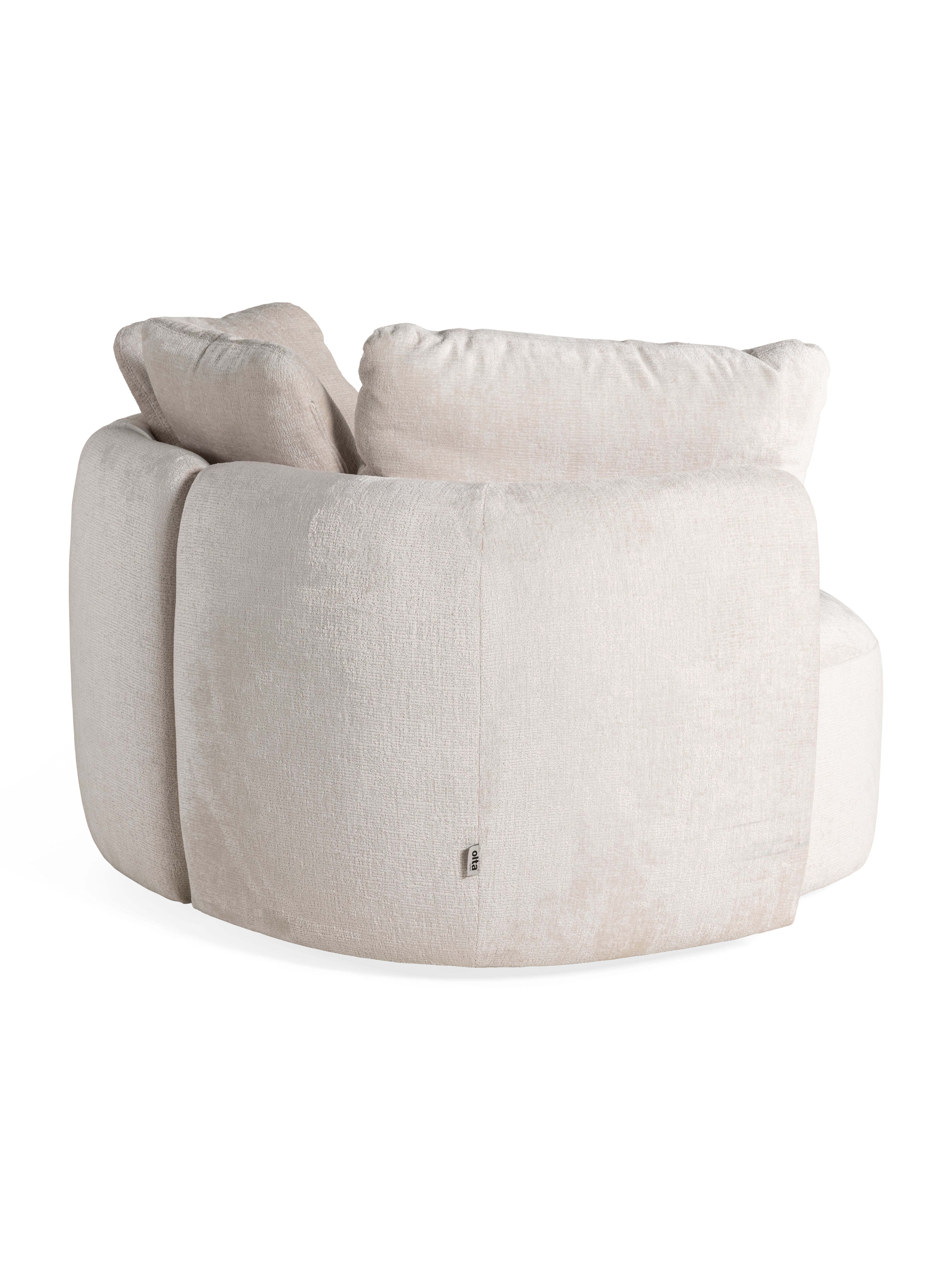 Sympa Coco loveseat wit wit B115 x D105 x H78 cm | DEBA Meubelen