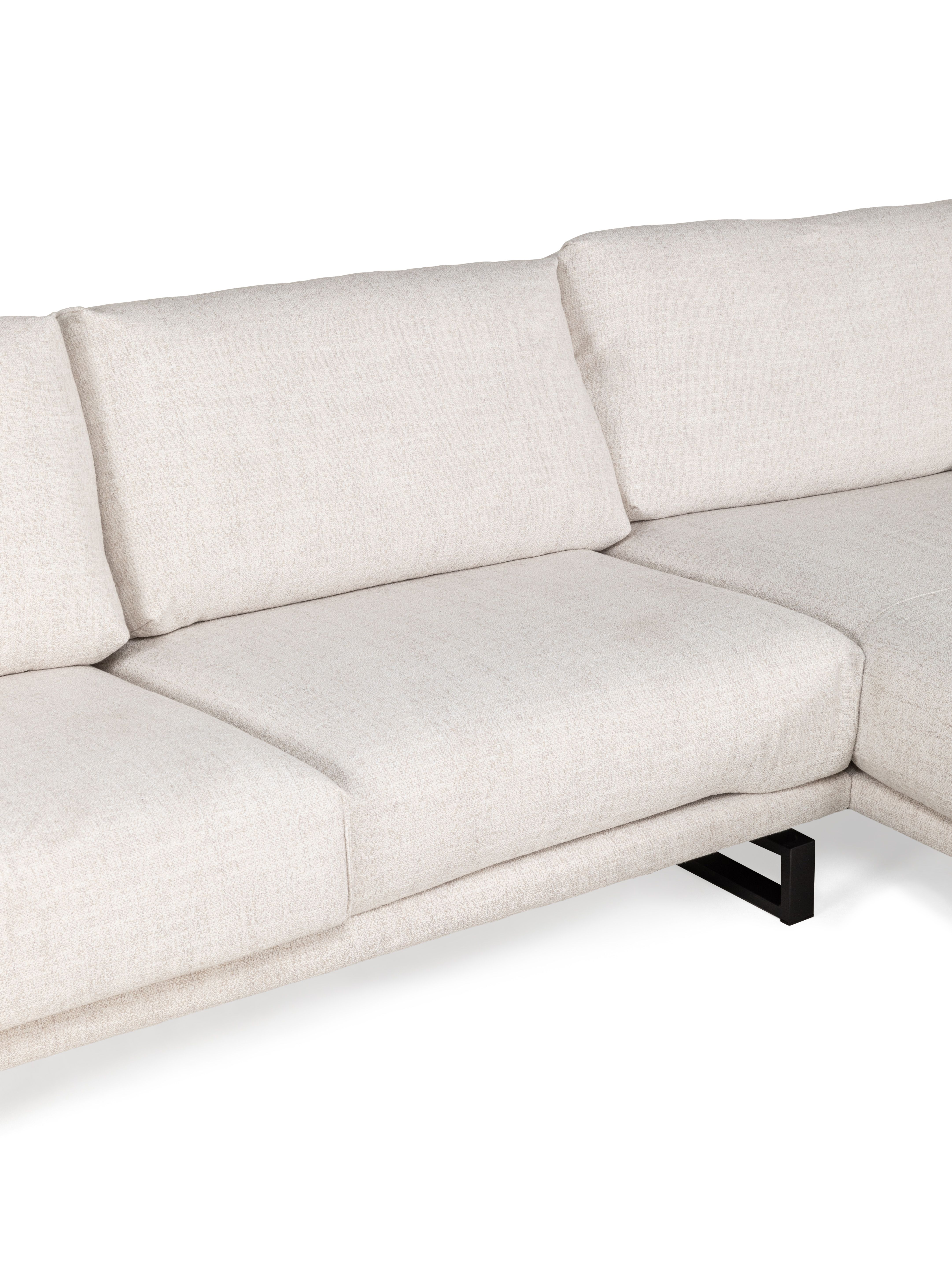 Primavera Furniture Mars hoekzetel Oasis beige B360 x D197 x H86 cm ...