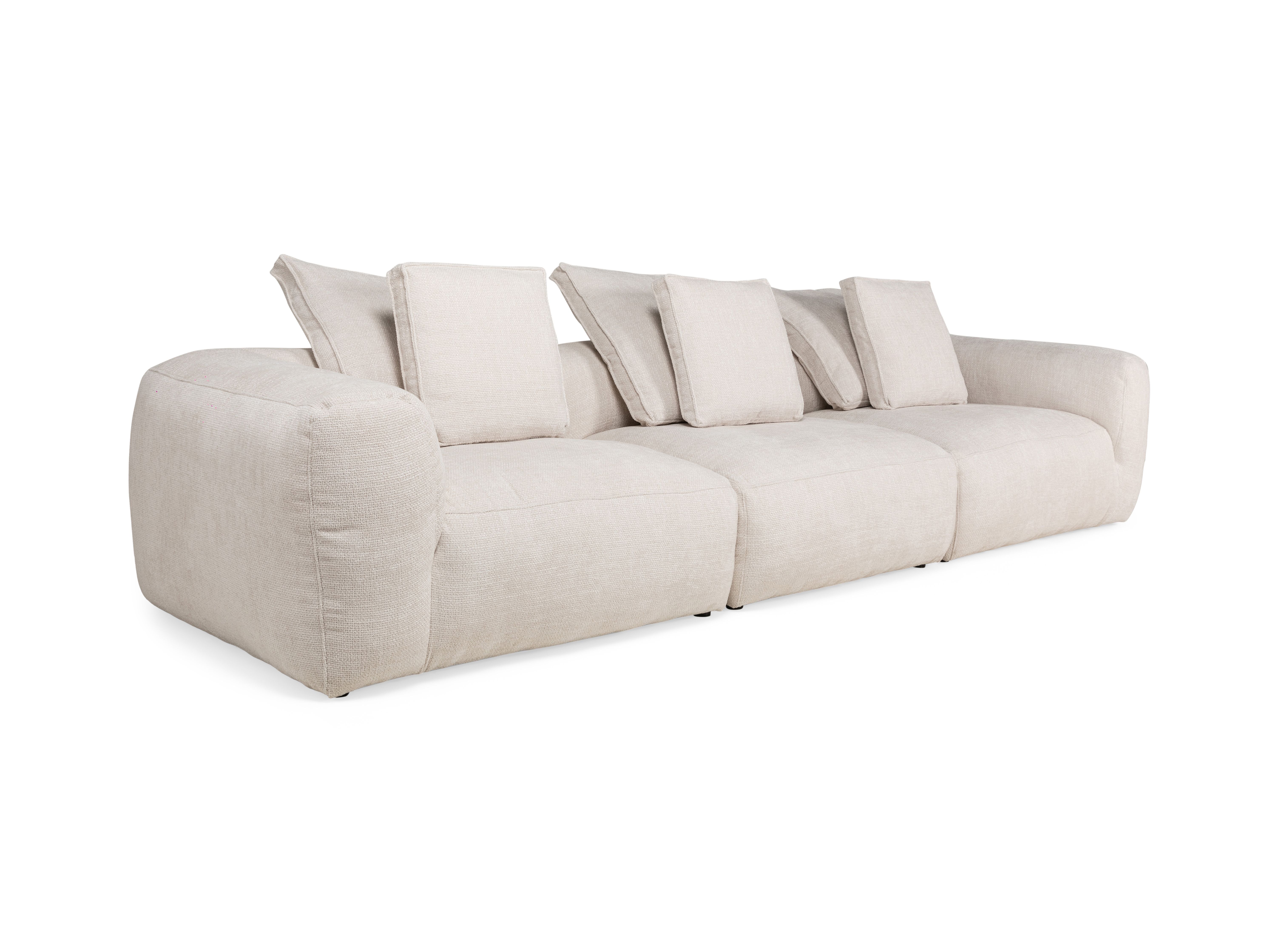 Richter Young Design zetel beige stof beige B360 x D122 x H70 cm | DEBA ...