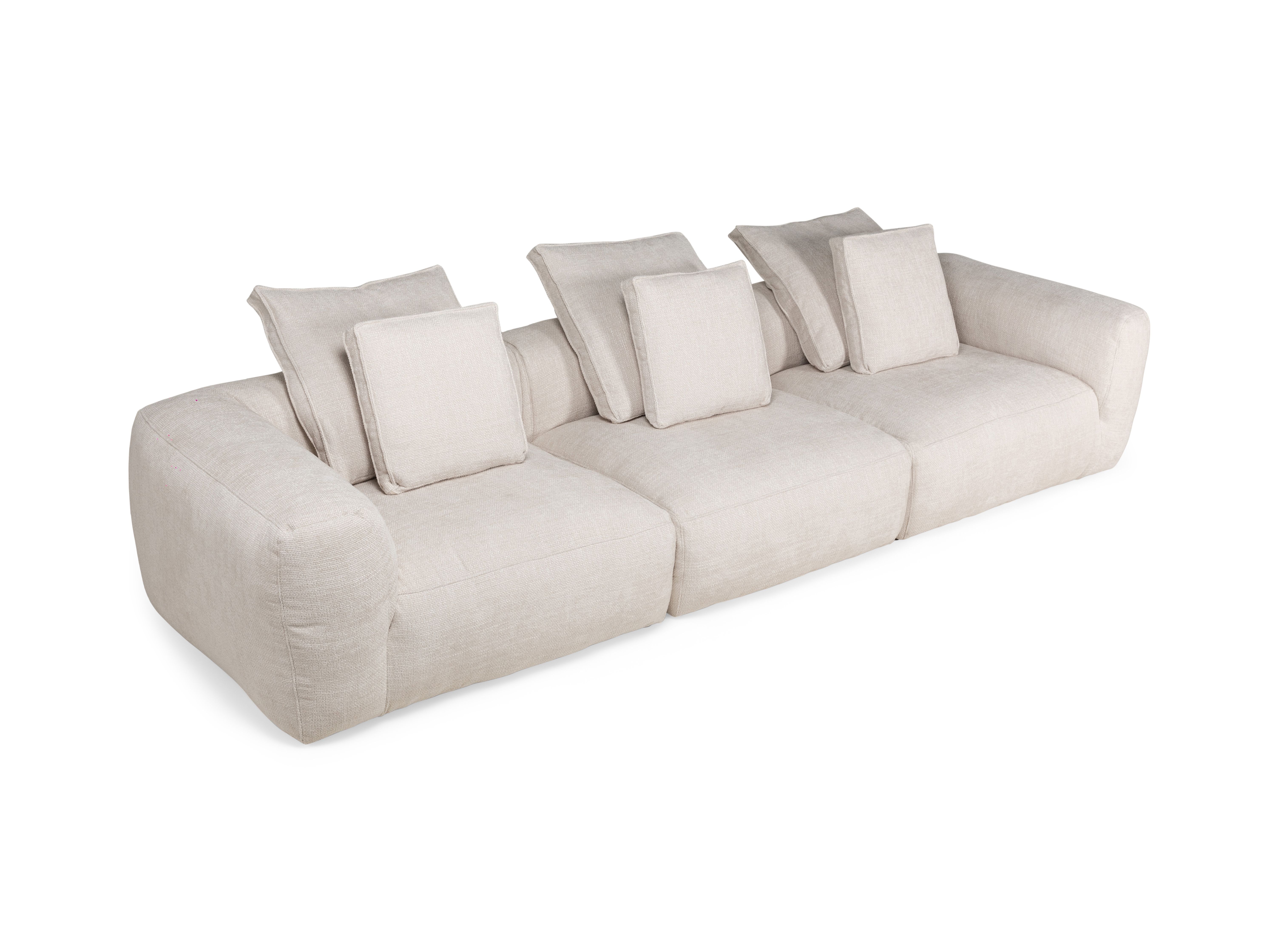 Richter Young Design zetel beige stof beige B360 x D122 x H70 cm | DEBA ...