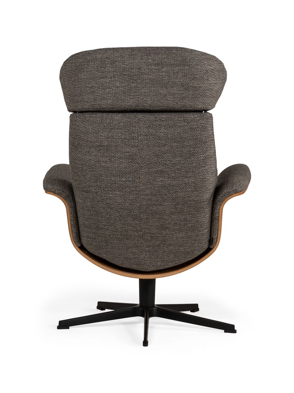 Conform Timeout relaxzetel grijze stof/hout