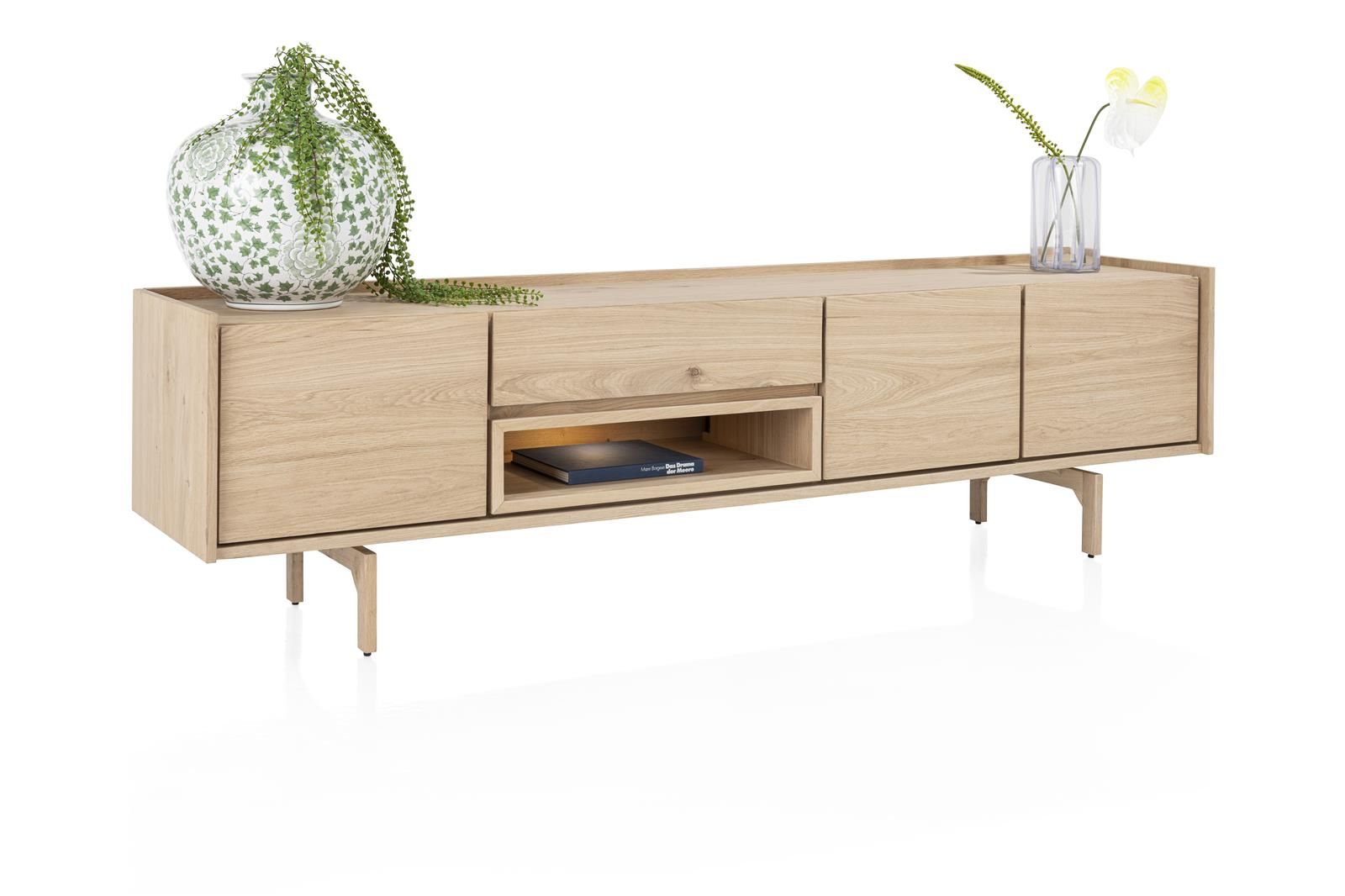 Richter Young Design Classic Line eetkamertafel eiken bianco