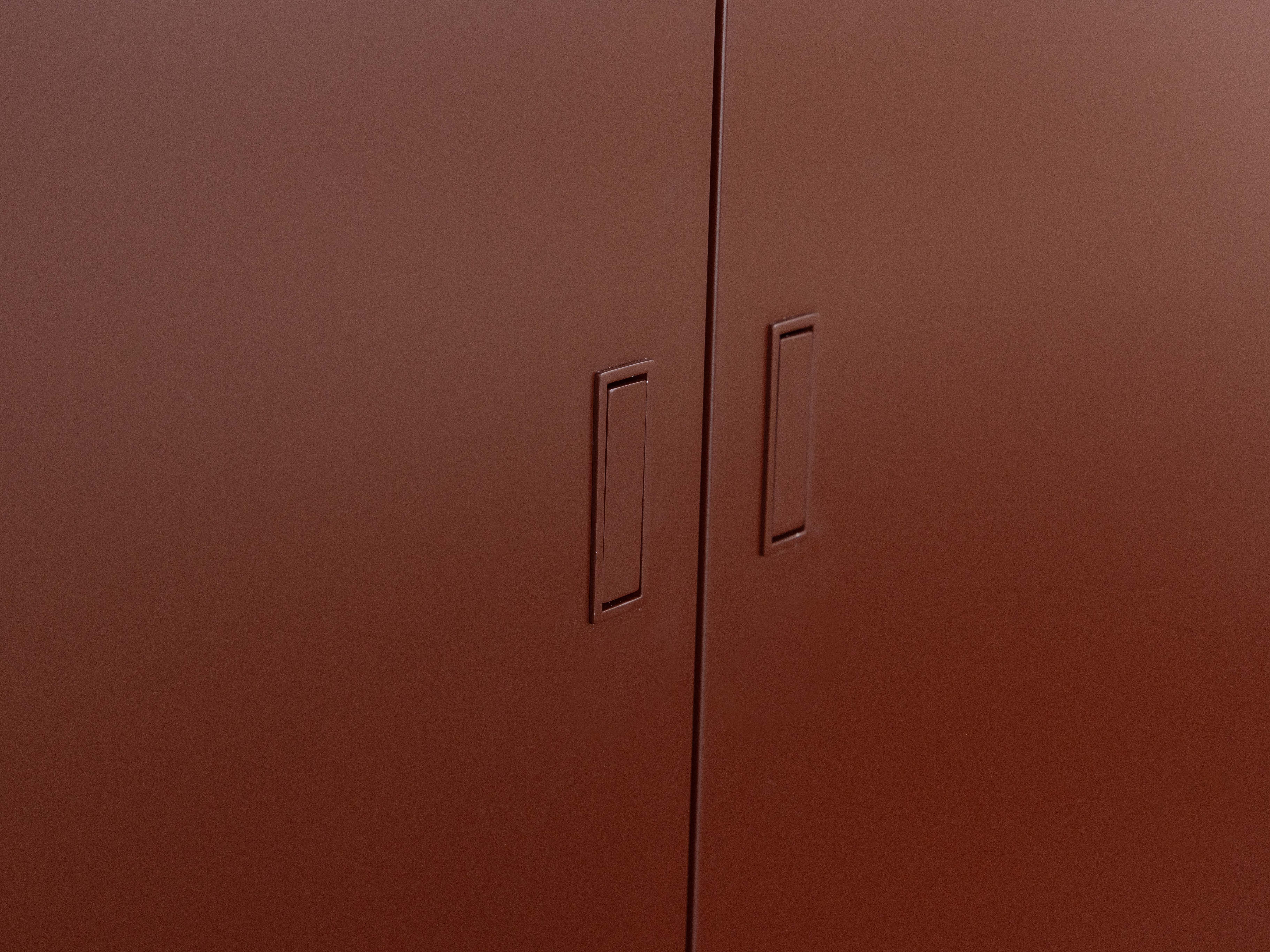 Novamobili Night Collectie draaideurkast mat mogano rood B272,5 x D58,2 ...