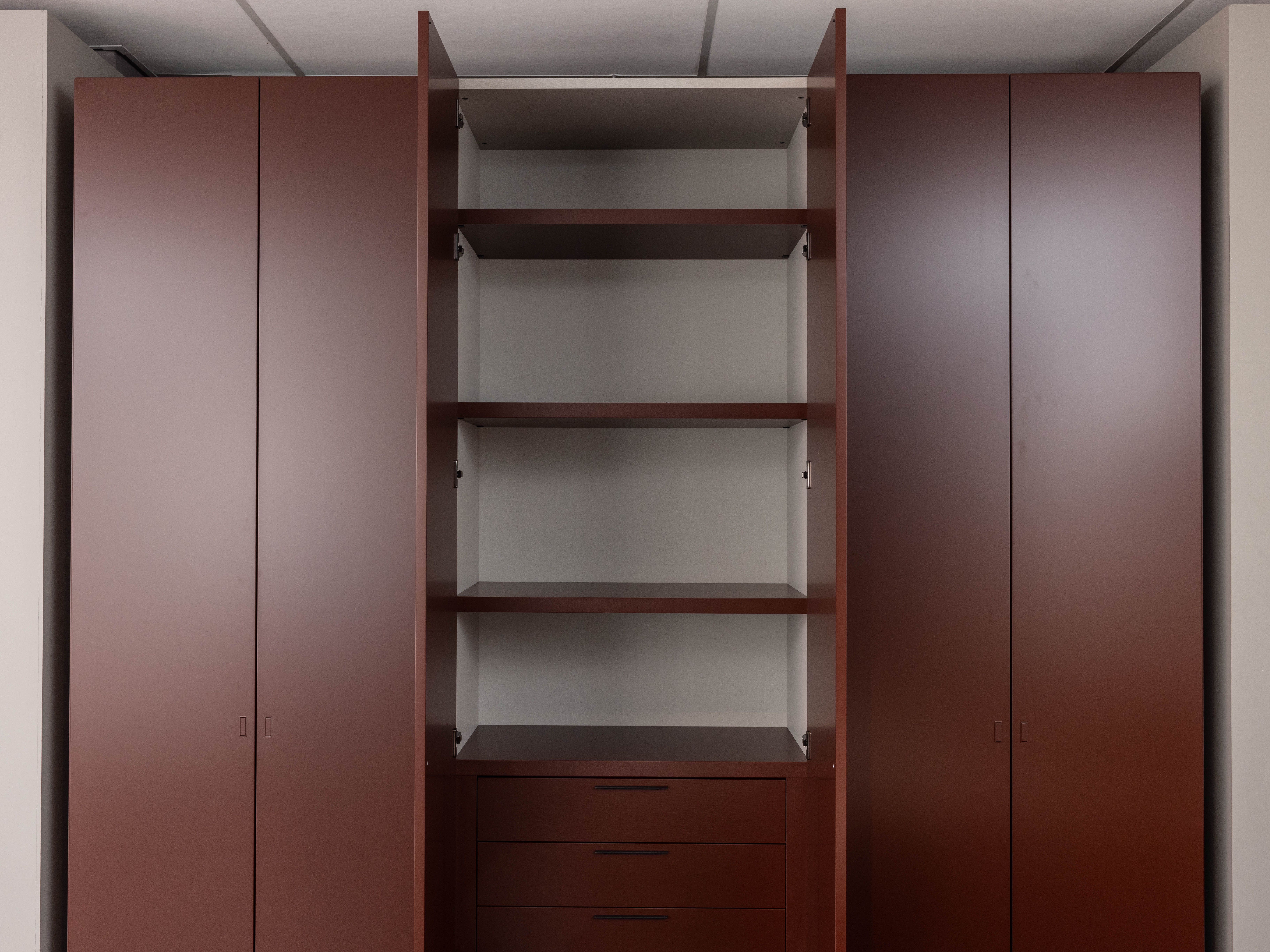 Novamobili Night Collectie draaideurkast mat mogano rood B272,5 x D58,2 ...